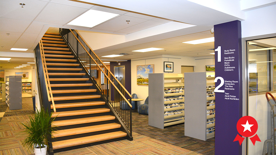 Exploration Commons at 50 East - Westminster Library | MW Studios